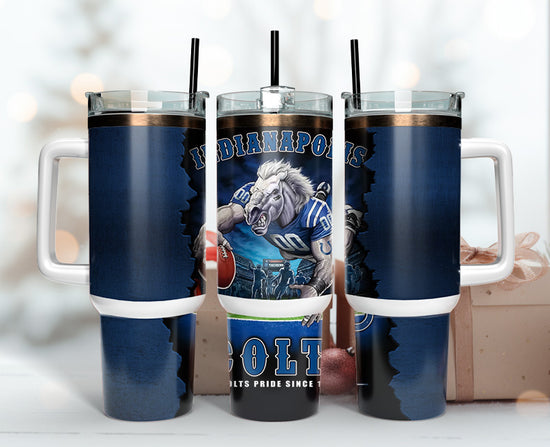 Indianapolis Colts Tumbler 40oz Png, 40oz Tumler Png 111 – Bundlepng