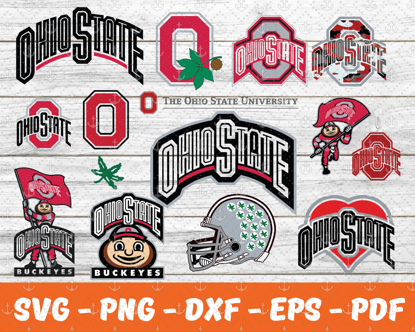 OhioState Buckeyes Bundle Svg, Football Svg ,Sport Svg, Sport Bundle S ...