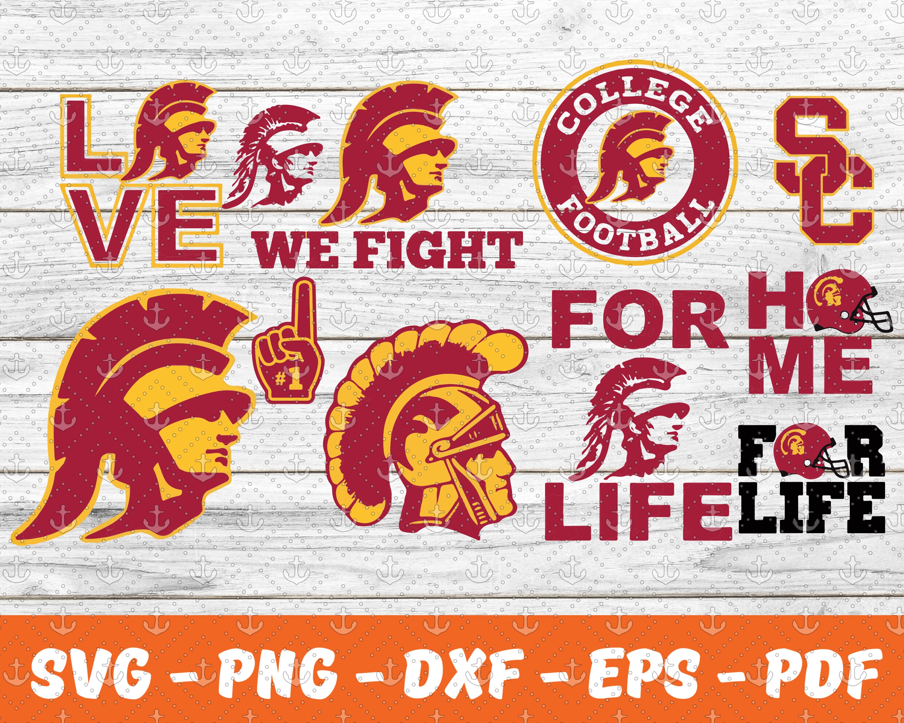 Usc Football Clip Art