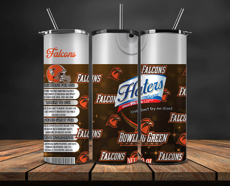 Bowling Green Falcon s Haters BeGone Tumbler Wrap, College Haters BeGo ...